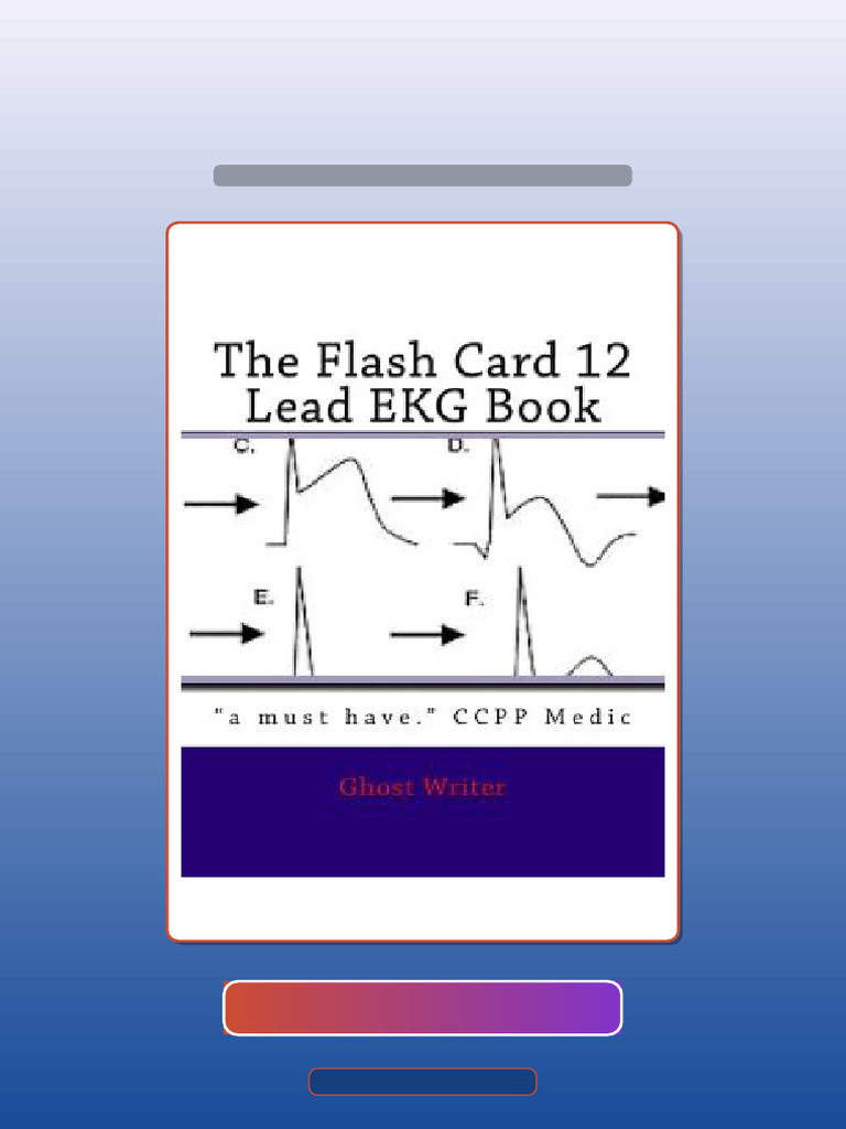 The Flash Card 12 Lead EKG eBook and TestBank Bundle Exam Prep | PDF ...