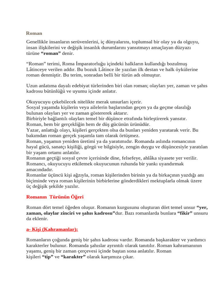 Roman | PDF
