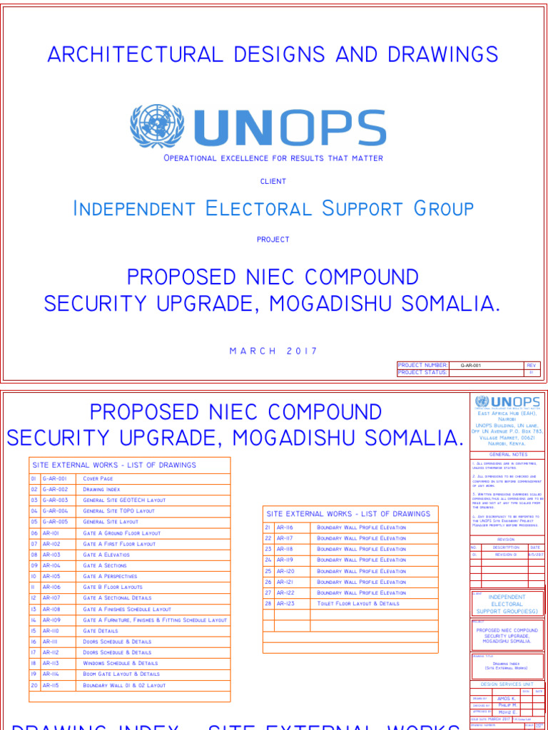 07.Section V_ANNEX C- Arch Drawings | PDF | Building Engineering | Architectural Elements