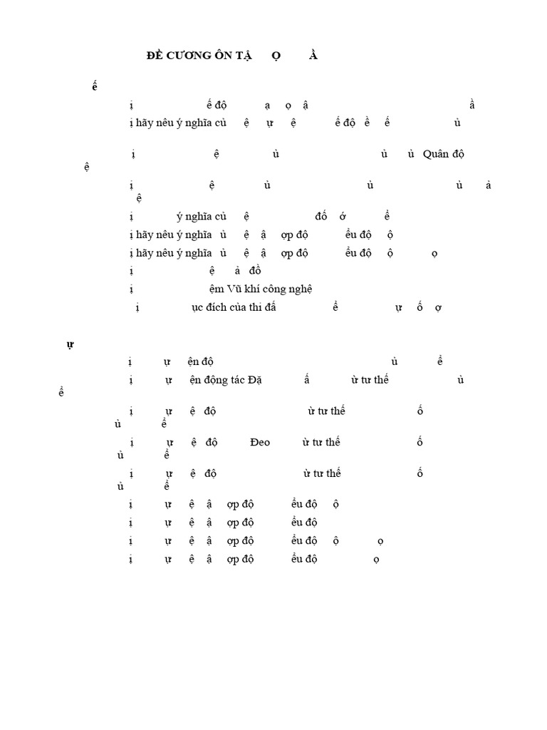 Ôn tập GDQP & AN HP3 - DH | PDF