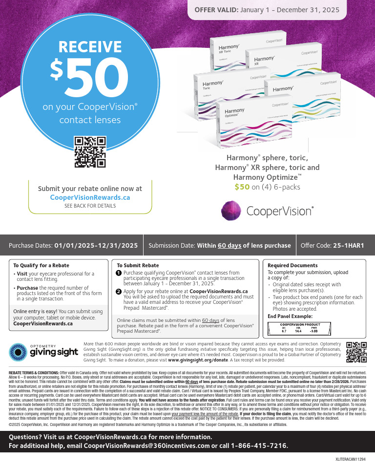 CV Rebates-2025 Harmony Rebate-Eng | PDF | Rebate (Marketing) | Debit Card