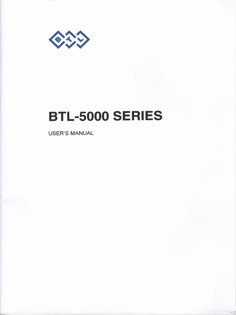 MANUAL BOOK COMBINE BTL 5000 | PDF | Electrical Connector | Mains ...