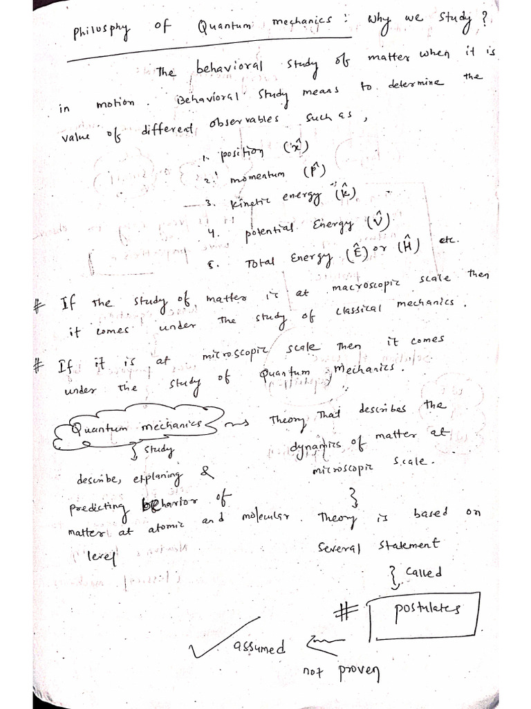 Quantum Foundation 1 | PDF