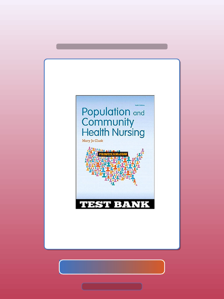 Ultimate Bundle Population and Community Health Nursing 6th Edition ...