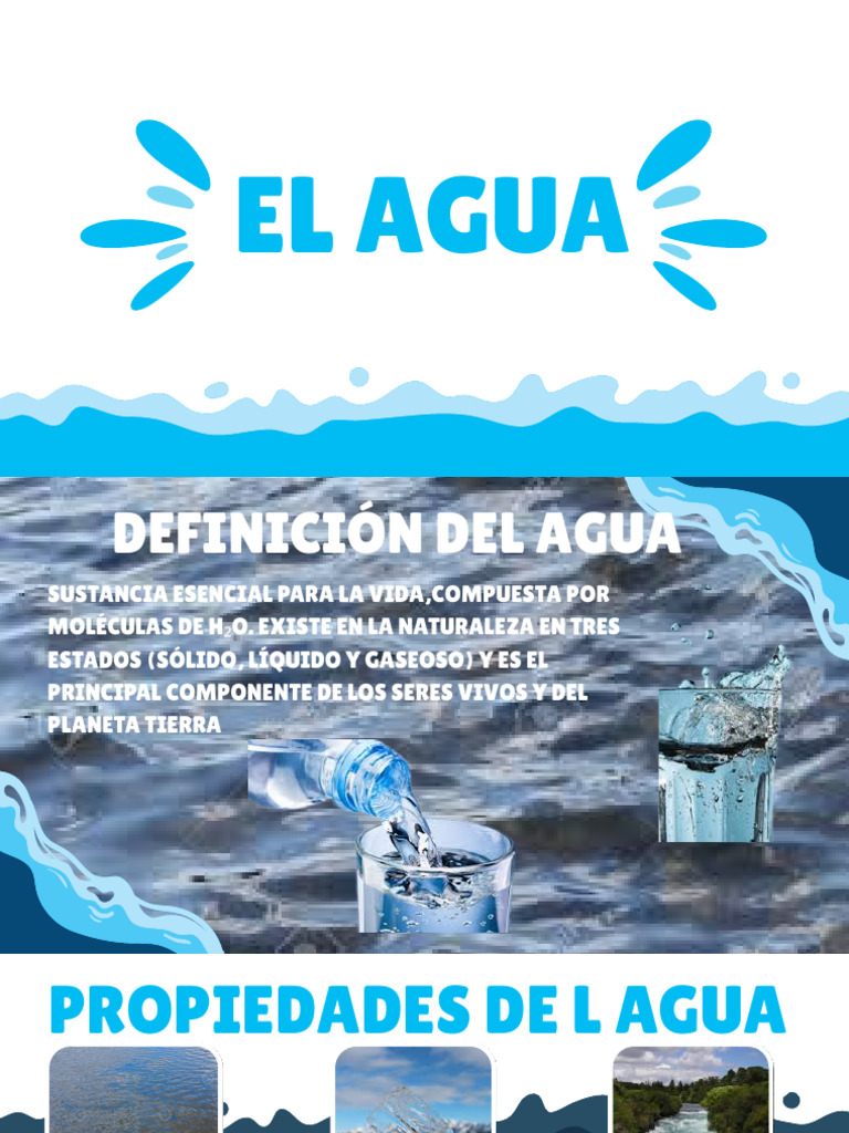 Importancia y Problemas del Agua | PDF | Agua | Vida