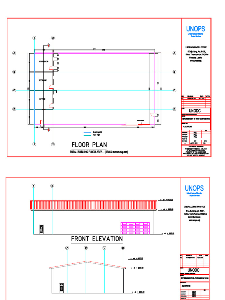 08 Section V-Annex II - Drawings (Set 4 - JWM Warehouse) | PDF