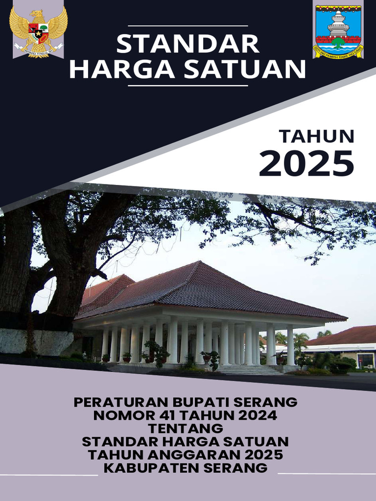 Perbup Serang No 41 Tahun 2024 Tentang SHS 2025 (3) - Compressed | PDF