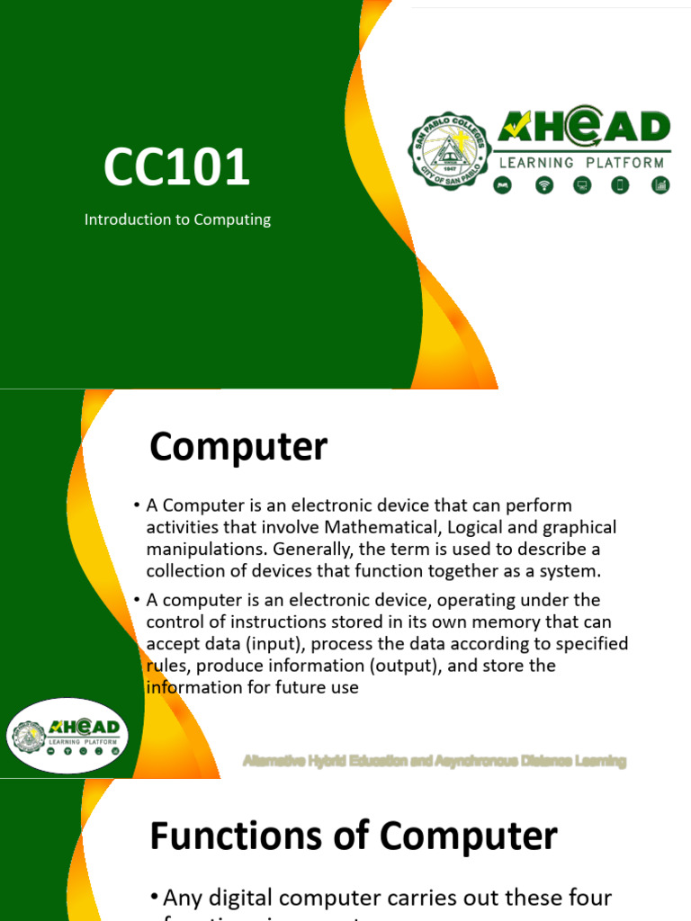 Lec 2 - History and Background | PDF | Computer Data Storage | Central Processing Unit
