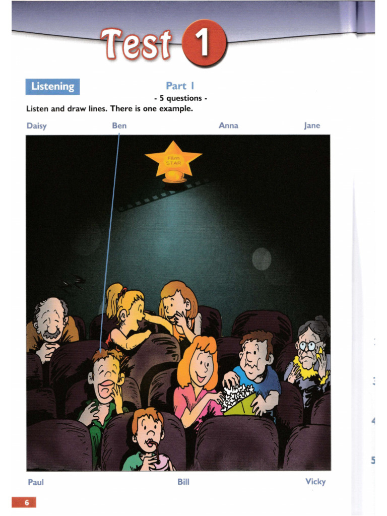 Movers Test 1-8 | PDF