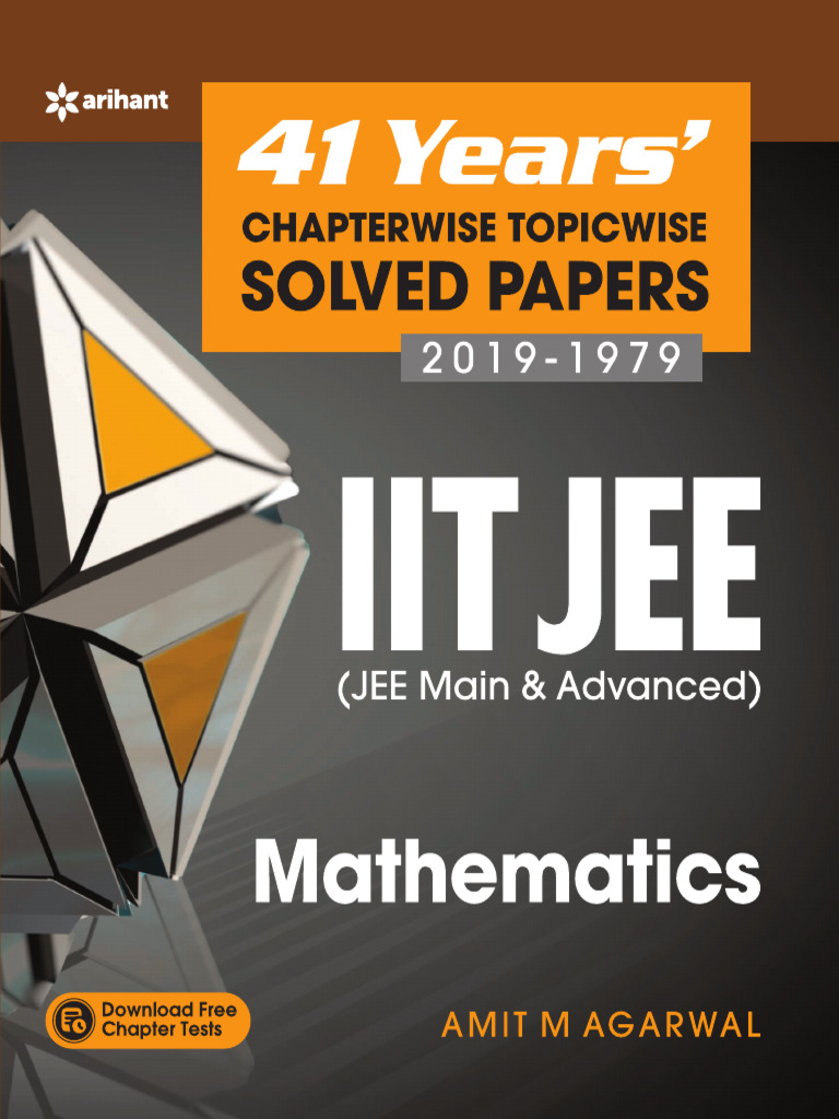 41 Years IIT JEE Mathematics by Amit M Agarwal | PDF | Matrix ...