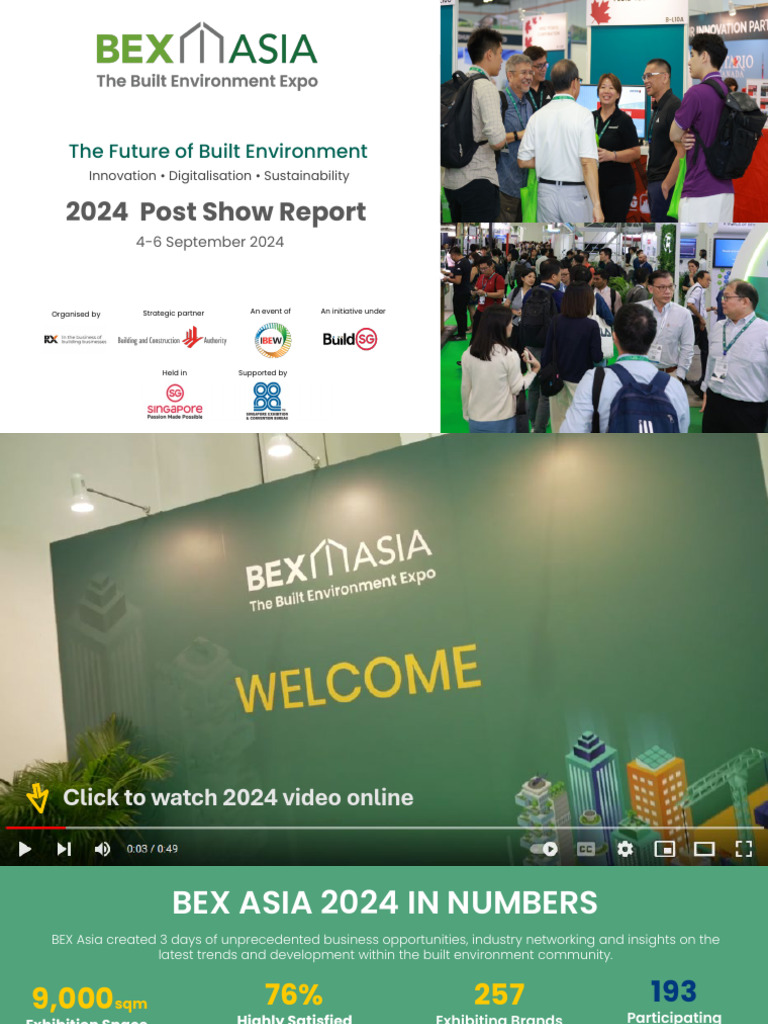 BEX Asia 2024 Post Show Report | PDF | Business