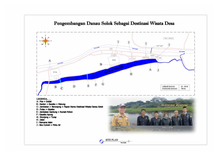 Site Plan Danau Solok-Dikonversi | PDF