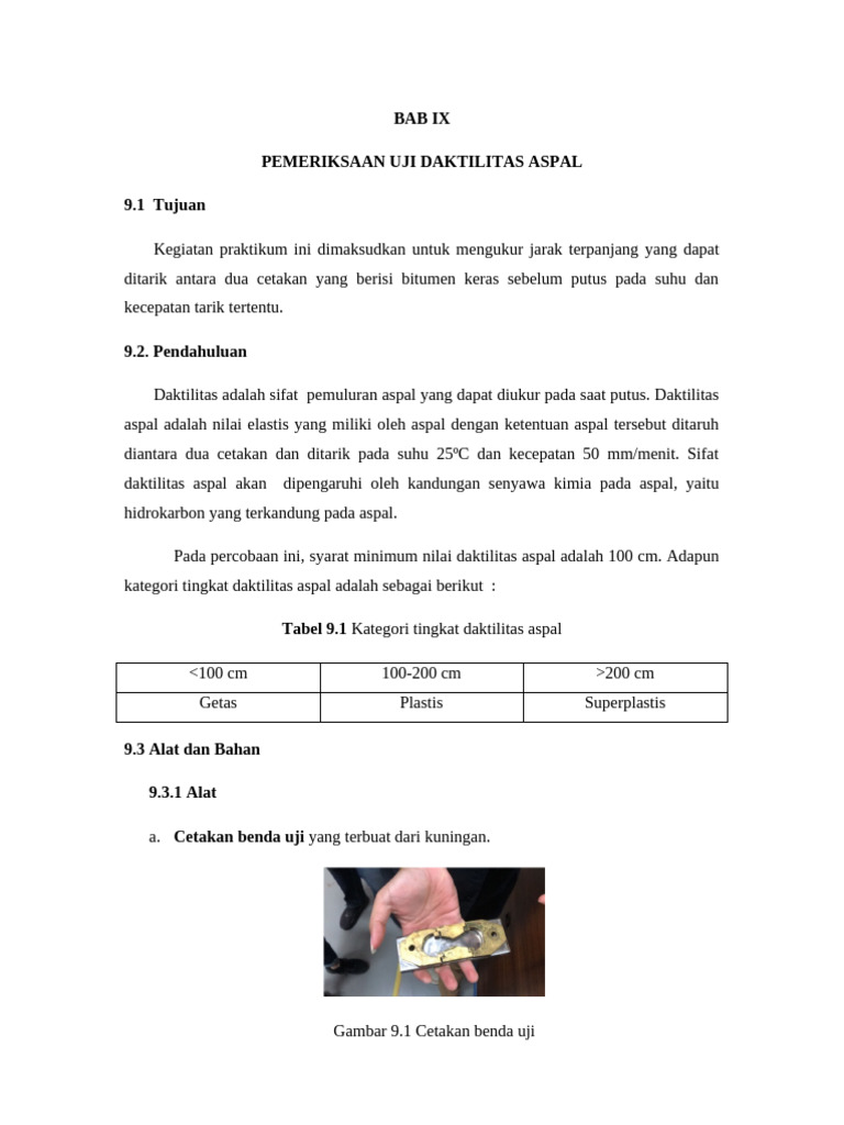 437277818 a 7 Laporan Praktikum Pemeriksaan Daktilitas | PDF