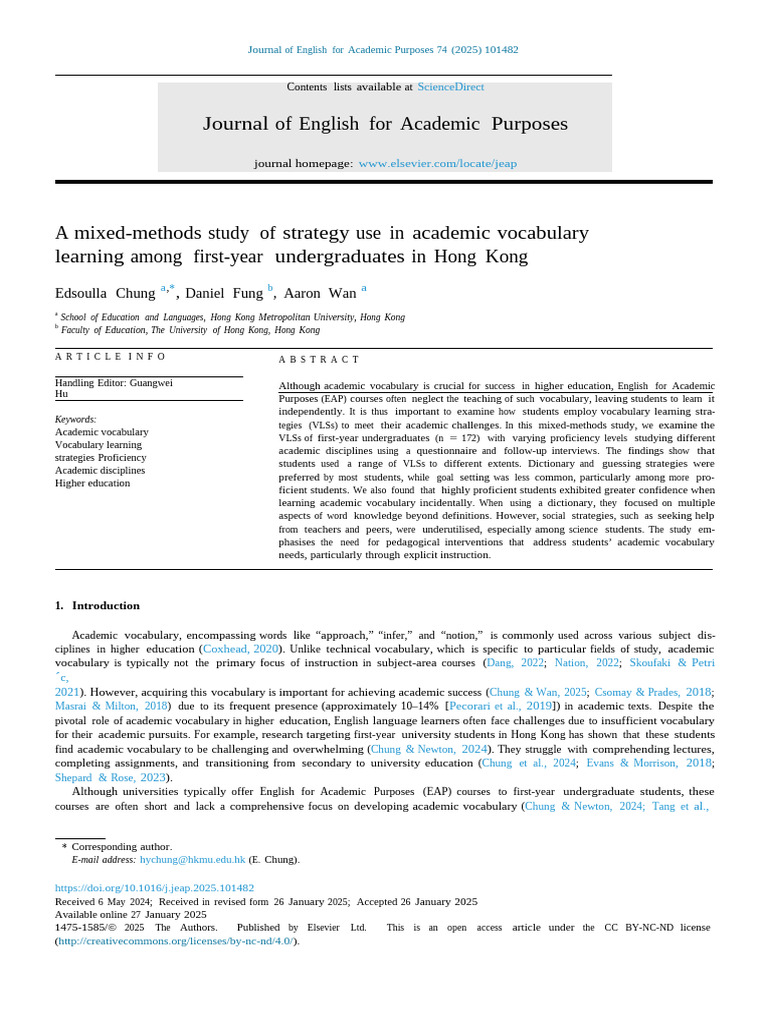 Vocabulary 1 | PDF | Vocabulary | Learning