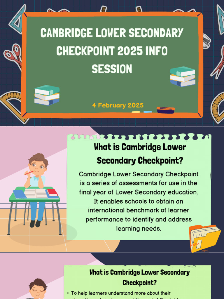 Cambridge Lower Secondary Checkpoint 2025 | PDF