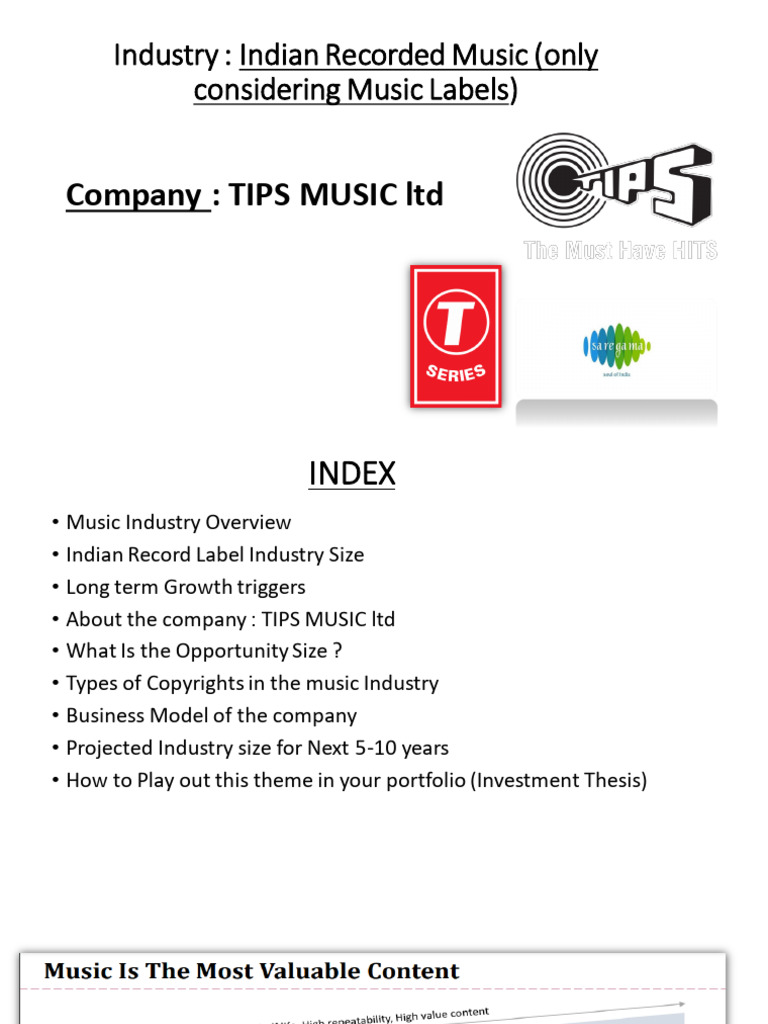 TIPS PDF [Auto-saved] | PDF | Subscription Business Model | Music Industry