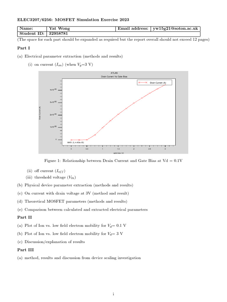 Mosfet Simulation Pdf