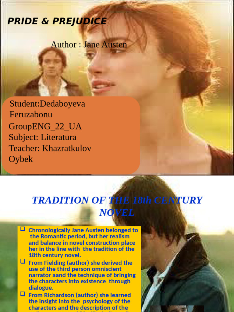 Pride and Prejudice: Themes and Analysis | PDF | Mr. Darcy | Pride And ...