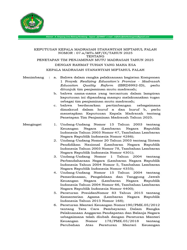 SK TPM 2025 | PDF