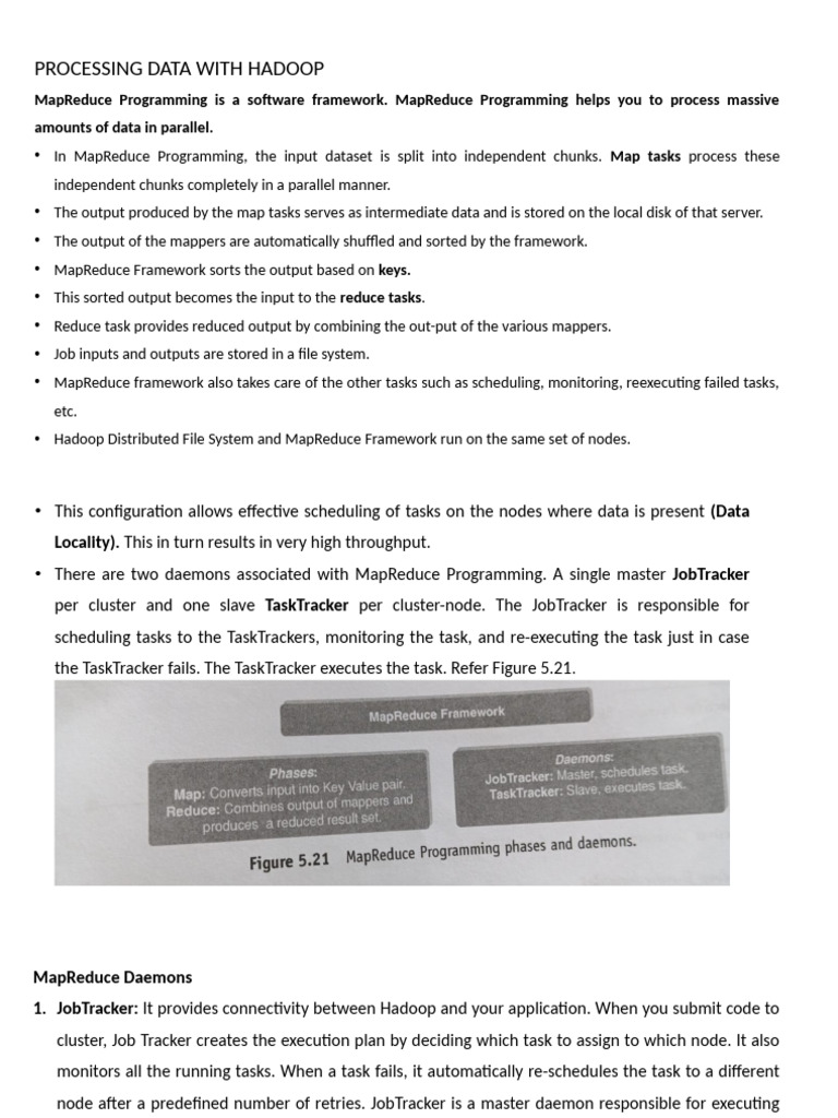unit3 mapreduce | PDF | Map Reduce | Apache Hadoop