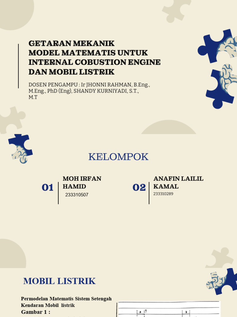 Tugas PPT Getaran Mekanik 5b | PDF