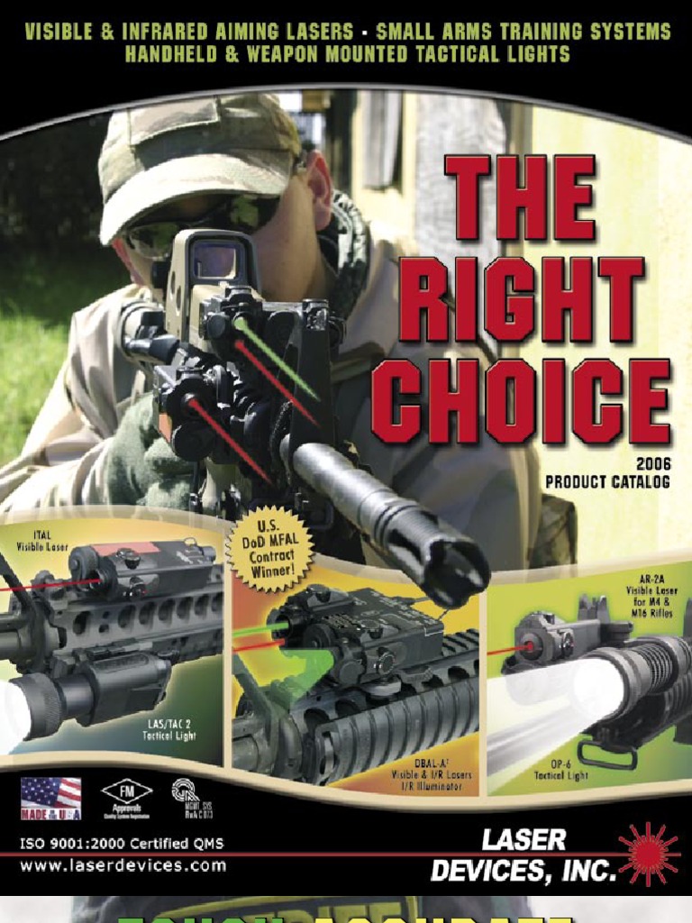 Laser Devices 2006 Product Catalog | PDF | Light Emitting Diode | Infrared