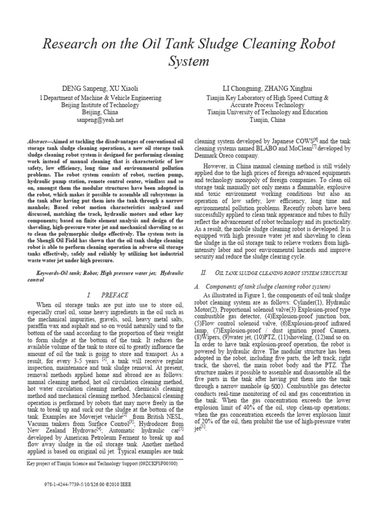 Deng San Peng 2010 | PDF | Robot | Robotics
