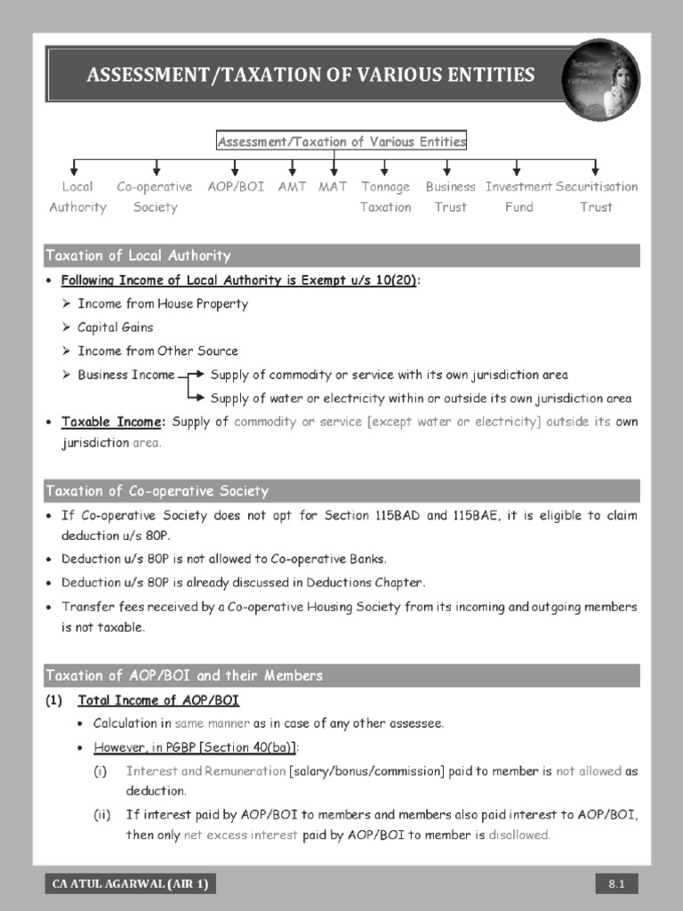 8 Various Entities | PDF