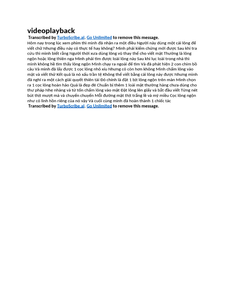 Video Playback | PDF
