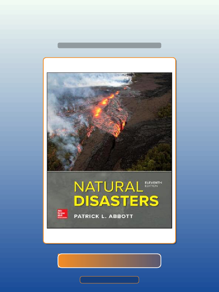 Ultimate Bundle Natural Disasters 11th Edition by Abbott Ebook and ...