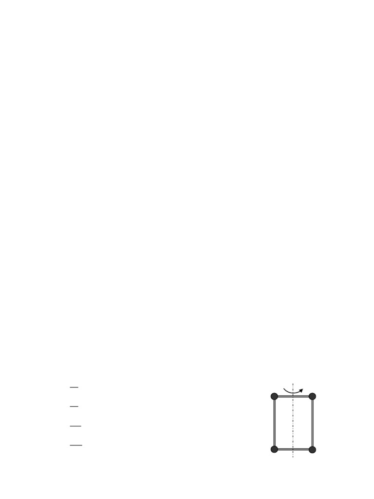 Rigid Body Rotation Problems and Solutions | PDF | Rotation Around A ...