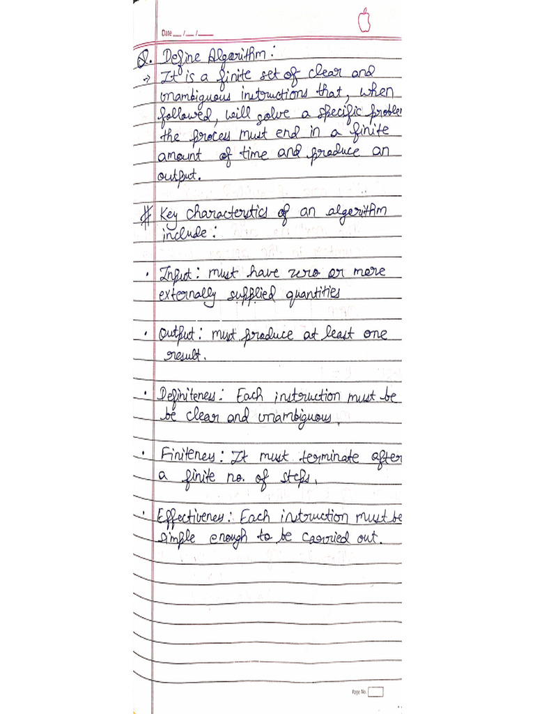 Data Structure Class Notes | PDF