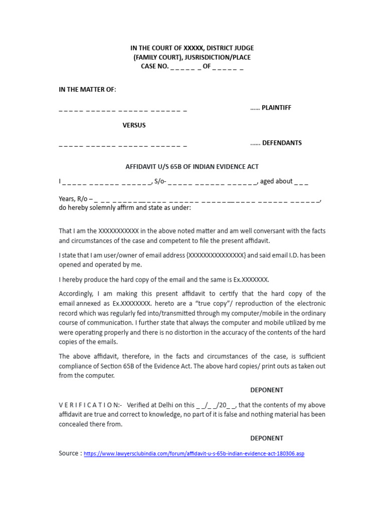 65b Certificate Format | PDF | Affidavit | Computing