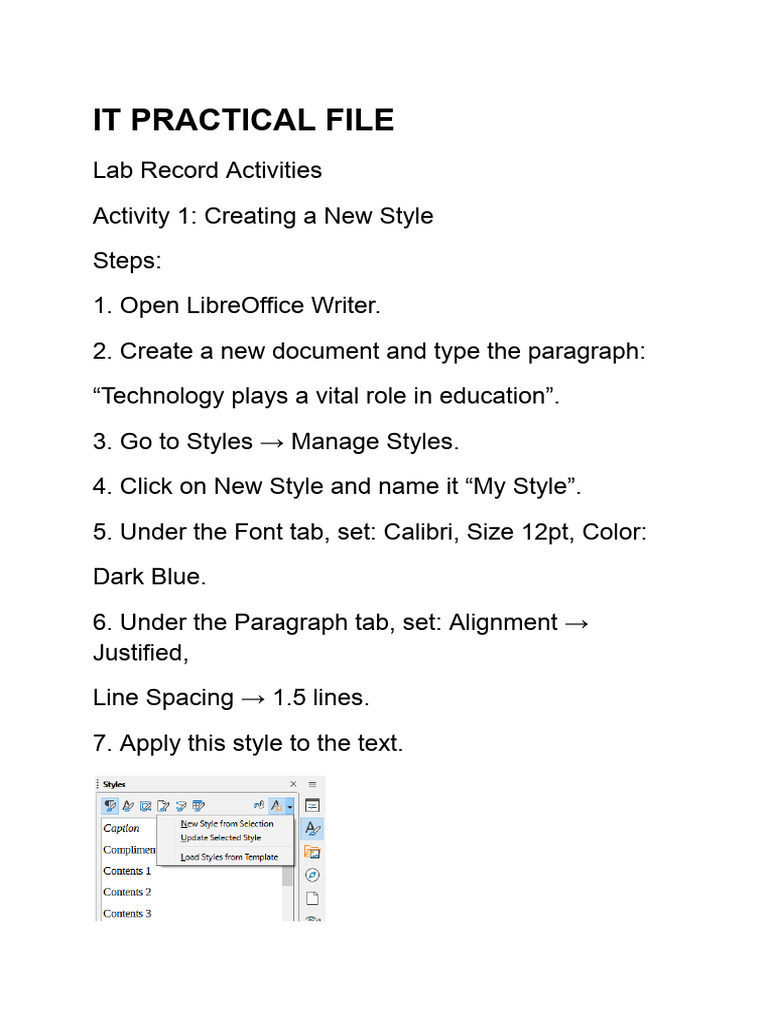 IT Practical | PDF