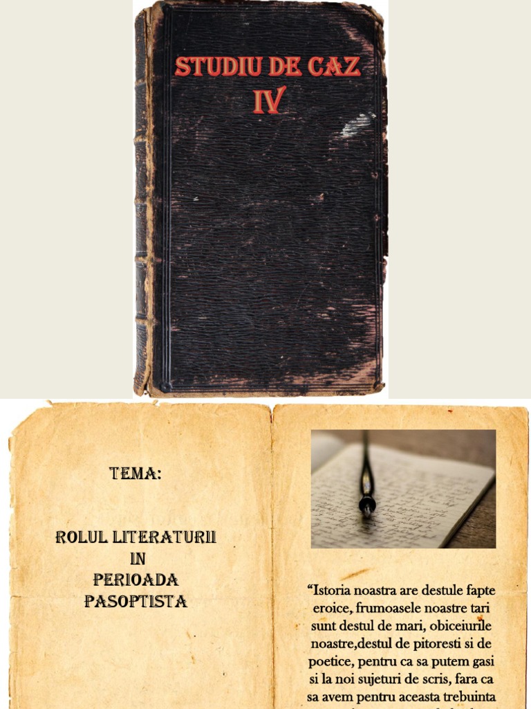 Perioada Pasoptista | PDF
