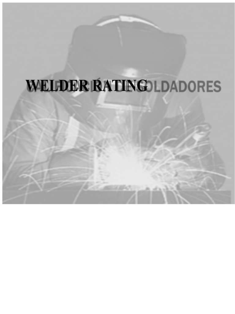 Welders Qualification | PDF | Welding | Construction