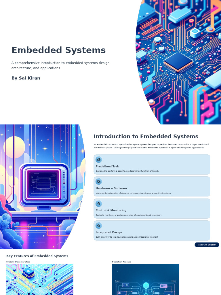 Embedded Systems | PDF | Embedded System | Microcontroller