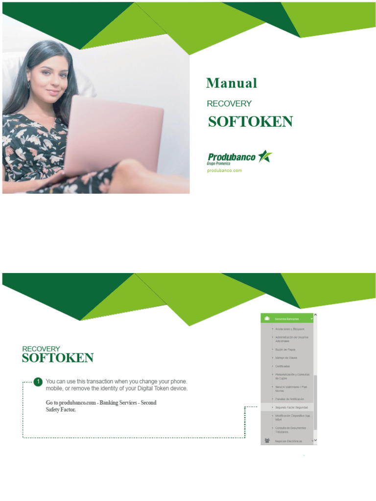 Softoken Recovery Produbanco | PDF | Ios | Personal Identification Number