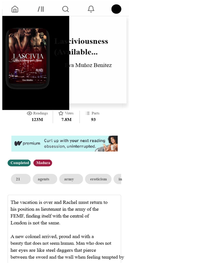 Lascivia (Available in bookstores) - Eva Muñoz Benitez - Wattpad | PDF
