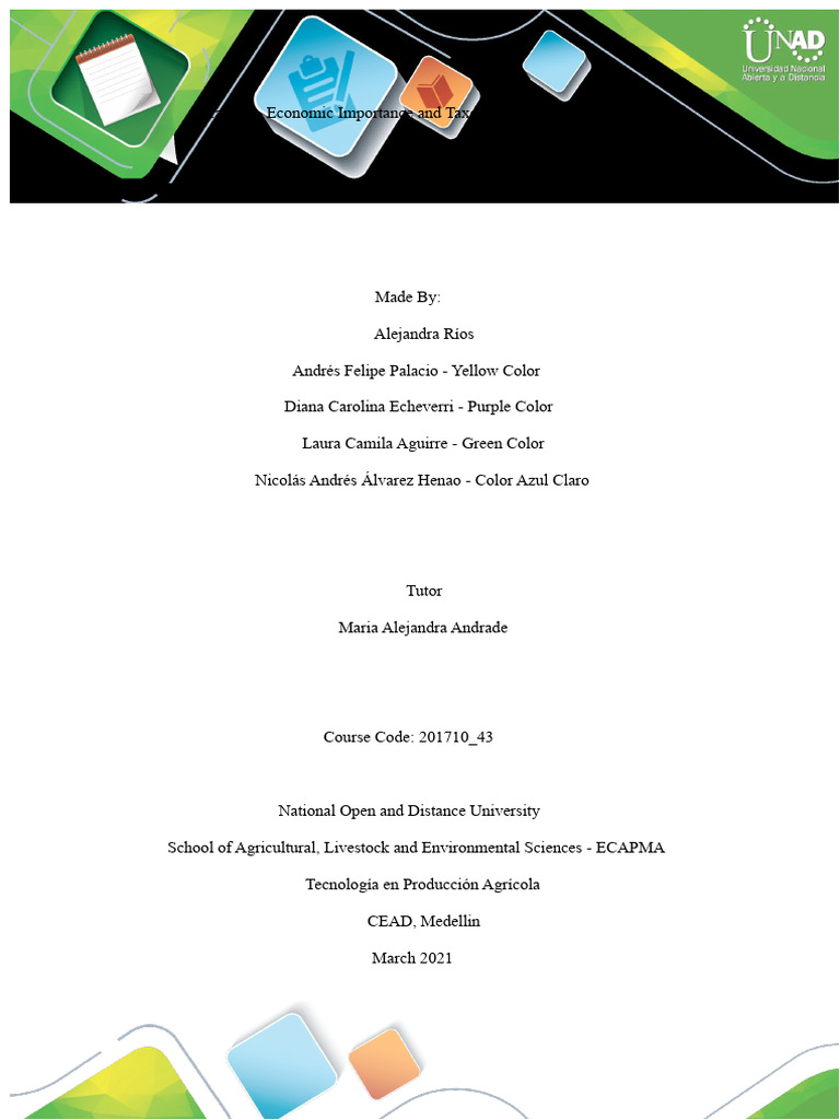 Task 2 - Nicolas Alvarez-Economic Botany | PDF | Flowers | Seed