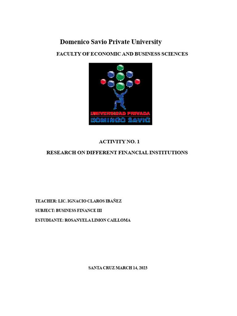 ACTIVITY No. 1 BUSINESS FINANCE III PDF | PDF | Stocks | Contract For ...