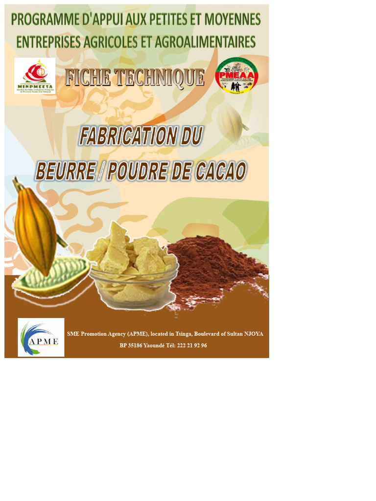 Cocoa Butter and Cocoa Powder Final | PDF | Cocoa Bean | Chocolate