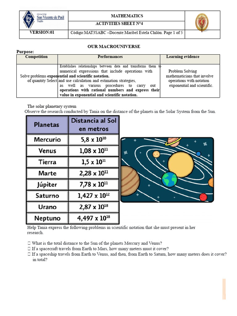 Practice 4 - Exponential and Scientific Notation | PDF | Decimal | Numbers