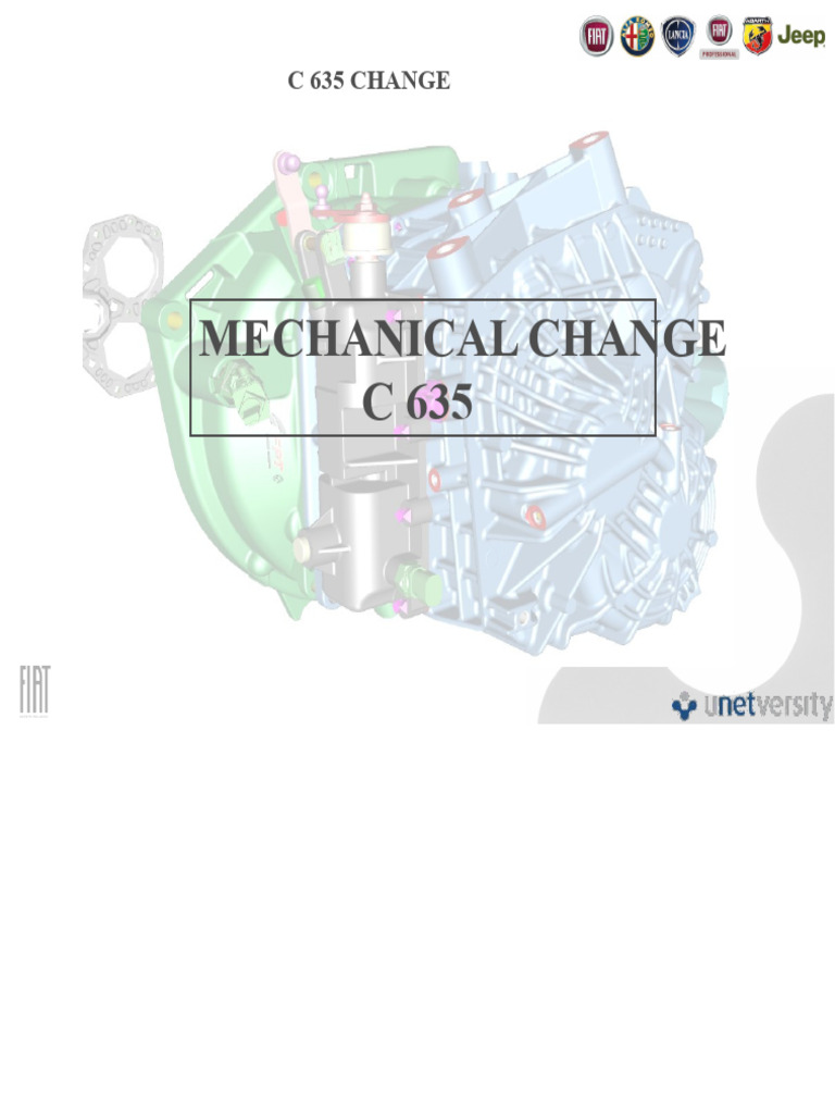 C635 Mechanical Gearbox Overview | PDF | Manual Transmission ...