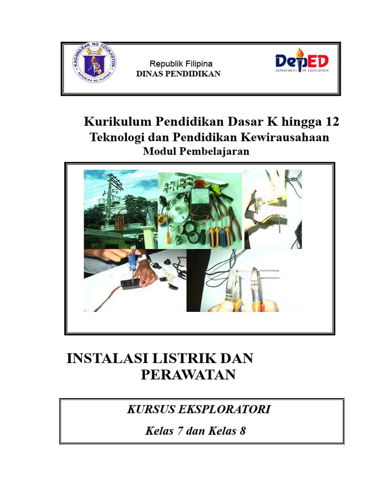 Modul Instalasi Listrik Kelas 7-8 | PDF