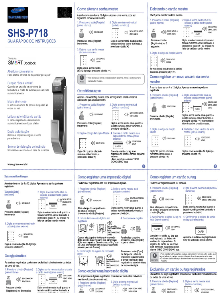 manual_SHS-P718 | PDF