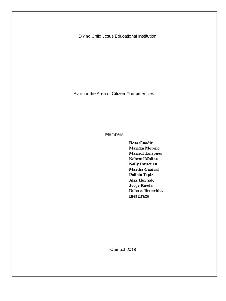 Citizenship Competencies Curriculum | PDF | Citizenship | Democracy