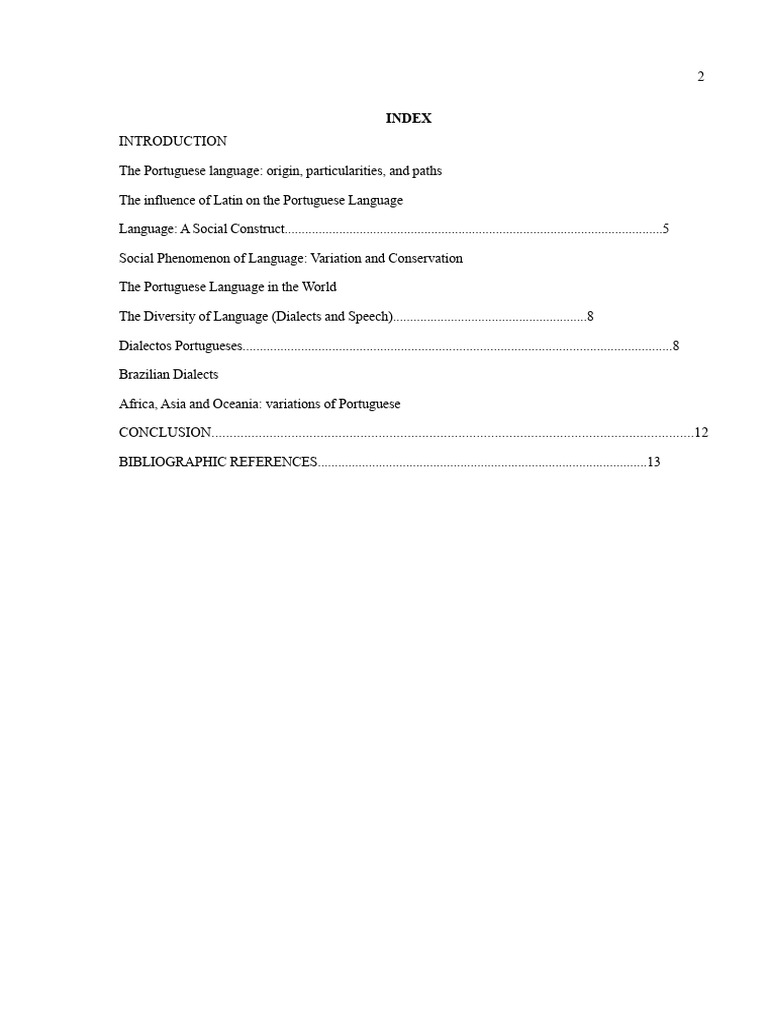 History and Diversity of Portuguese Language | PDF | Portuguese ...