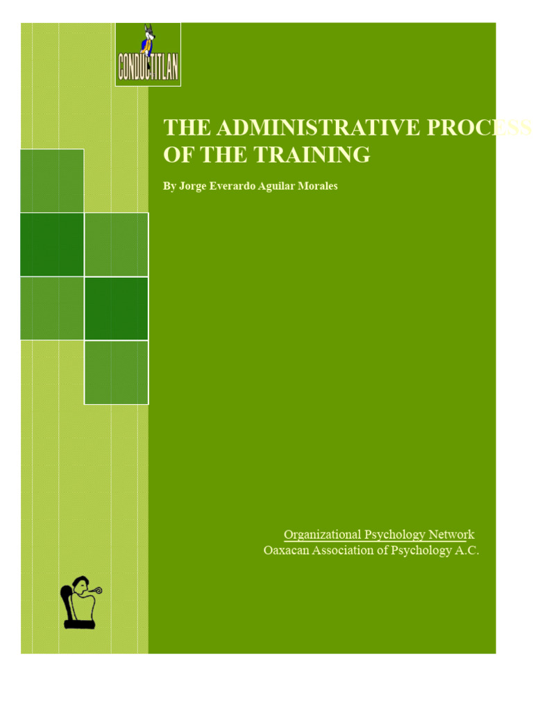 Administrative Training Process Guide | PDF | Knowledge | Industrial ...