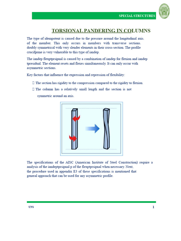 Torsional Bending | PDF | Buckling | Beam (Structure)